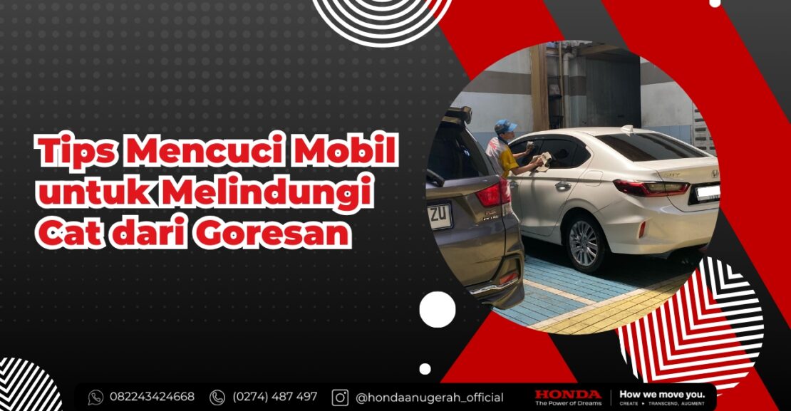 Jangan Sampai Tergores, Berikut Tips Mencuci Mobil yang Aman - Honda ...
